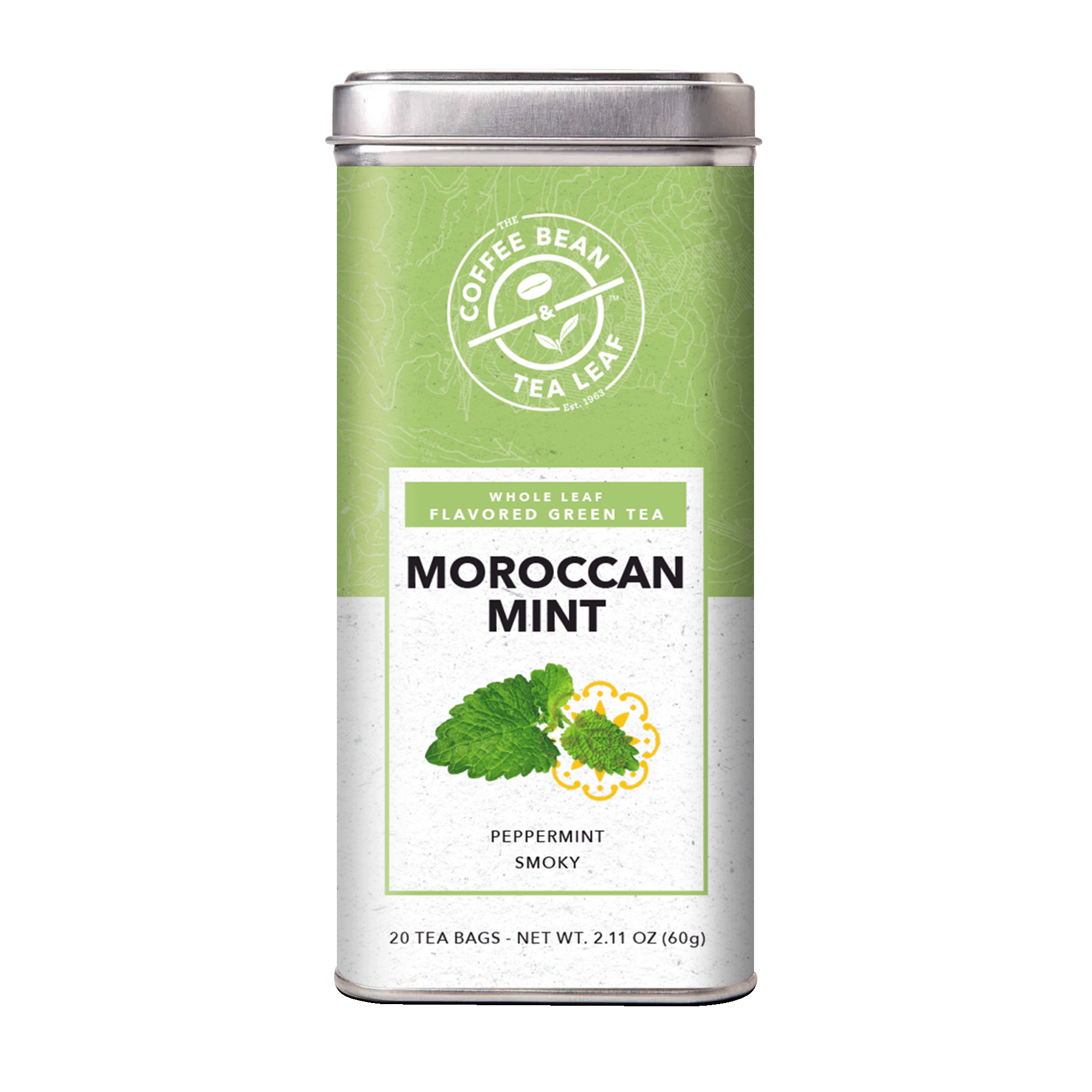Moroccan Mint Green Tea Bags | Coffee Bean & Tea Leaf | The Coffee Bean & Tea Leaf® Online Store