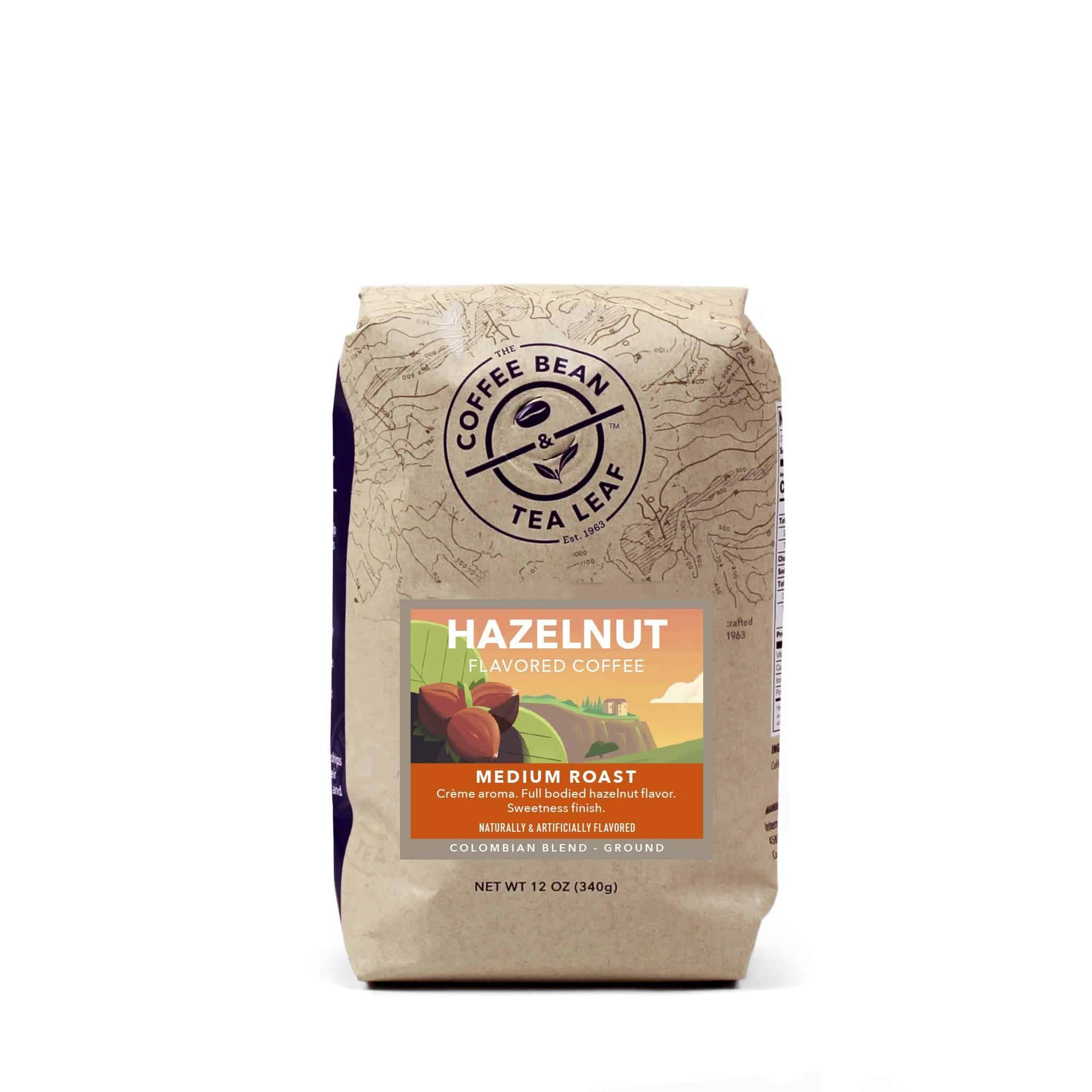 Hazelnut Coffee Hazelnut Ground Coffee | Coffee Bean & Tea Leaf | The ...